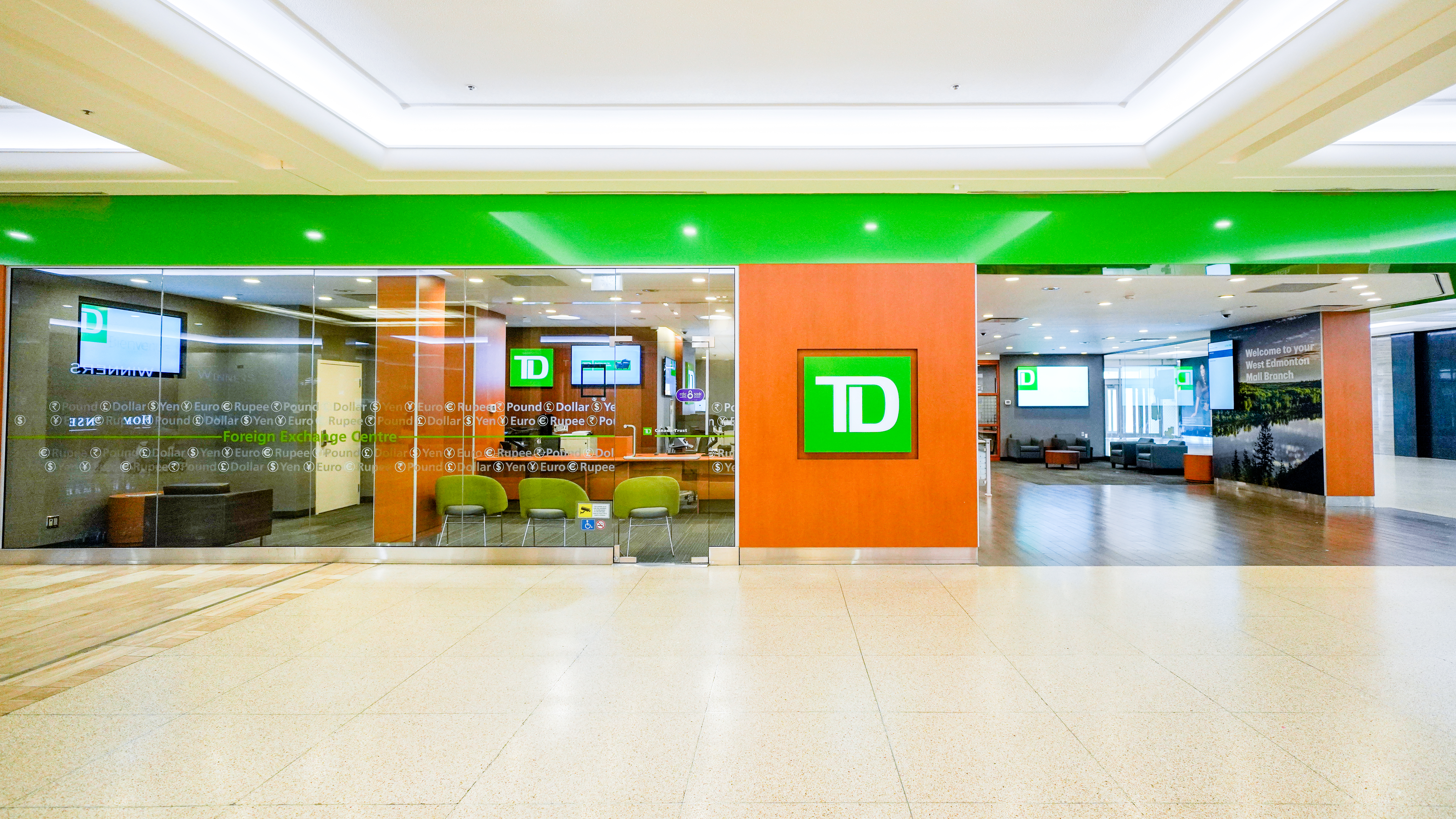 TD Bank & Foreign Exchange Centre | West Edmonton Mall